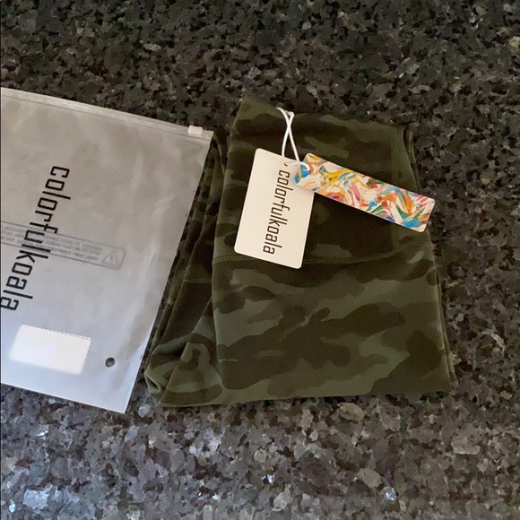 Colorful Koala | Pants & Jumpsuits | High Waisted Camo Leggings | Poshmark